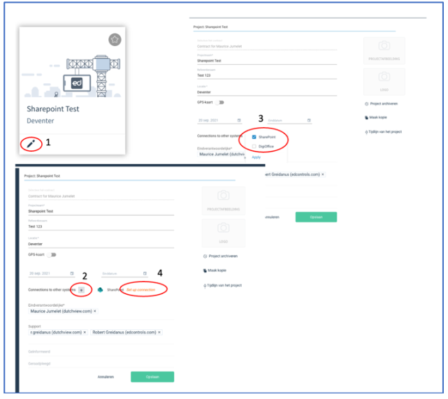 How do I link Ed Controls with SharePoint?